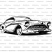Classic Car Bundle of 3 Vector SVG Images | Digital Download | Vintage ...
