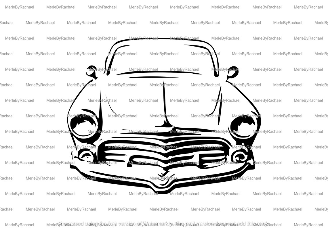 Classic Car Bundle of 3 Vector SVG Images Digital Download Vintage ...