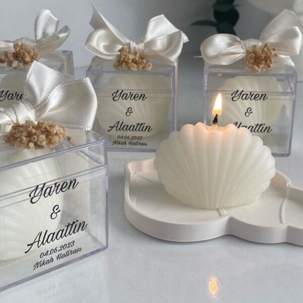 Candle Wedding Favor - Etsy