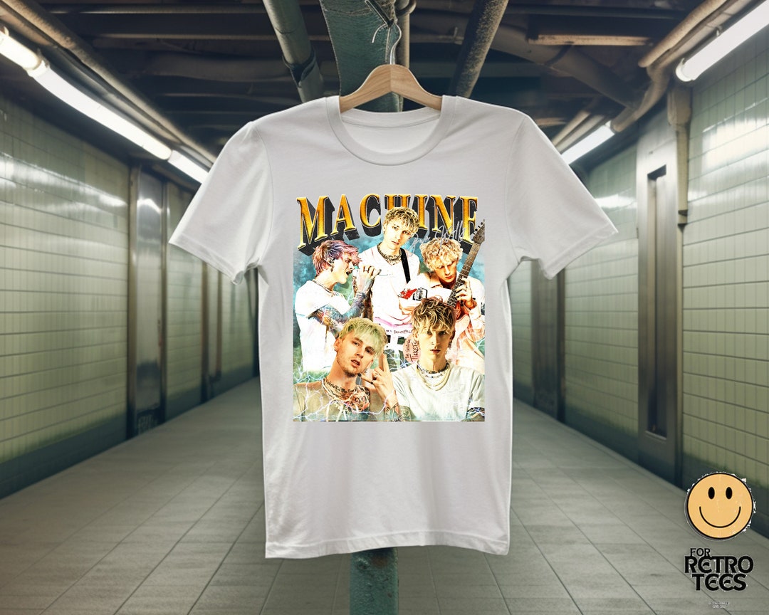 Limited Machine Gun Kelly MGK Vintage T-shirt, Gift for Women and Man ...