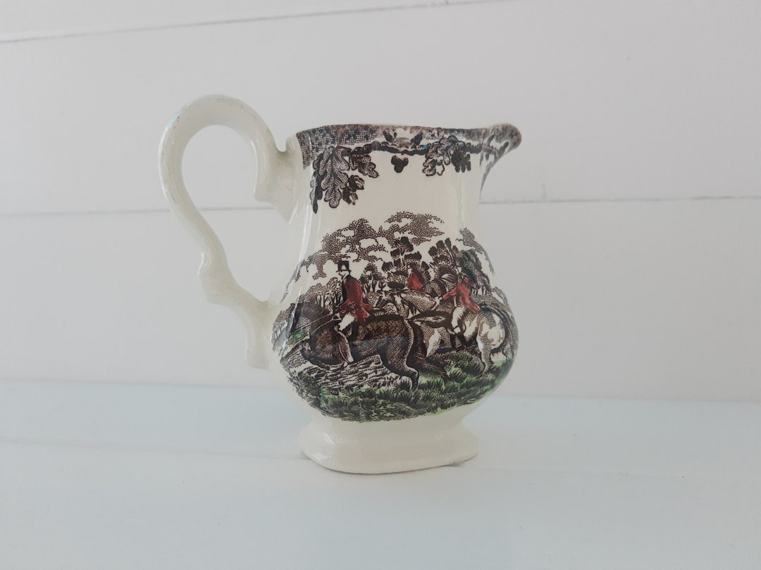 English Cream Pot Myott Country Life Staffordshire England Vintage ...