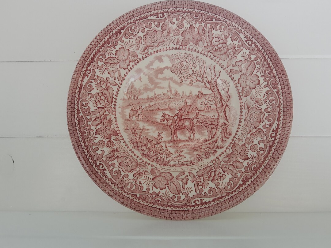 Ironstone England Vintage Porcelain Dinner Plates - Etsy