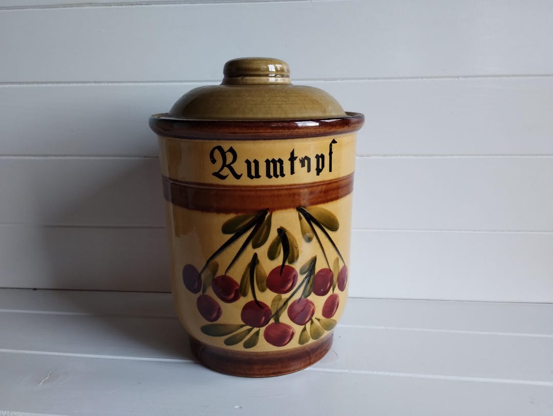 Rumtopf Rumpf Jar Container Jar Germany Vintage - Etsy New Zealand