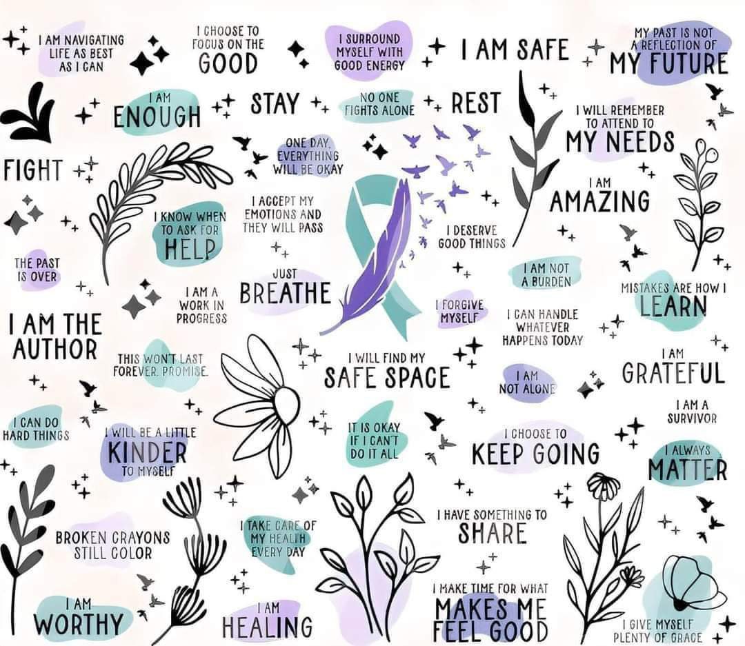 Digital Download Inspirational Quotes/ Suicide Awareness PNG and JPG ...