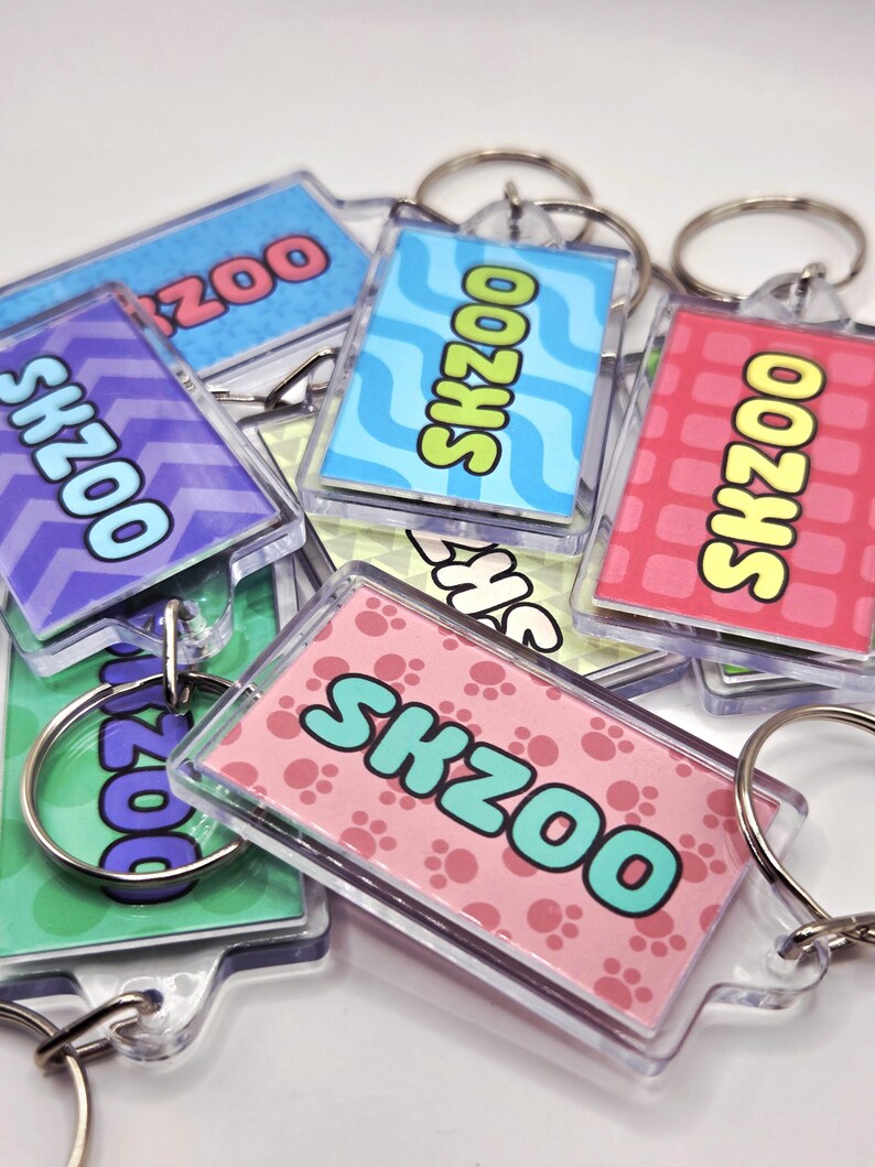 SKZOO | Stray Kids | K-pop | Acrylic Keychains - Etsy