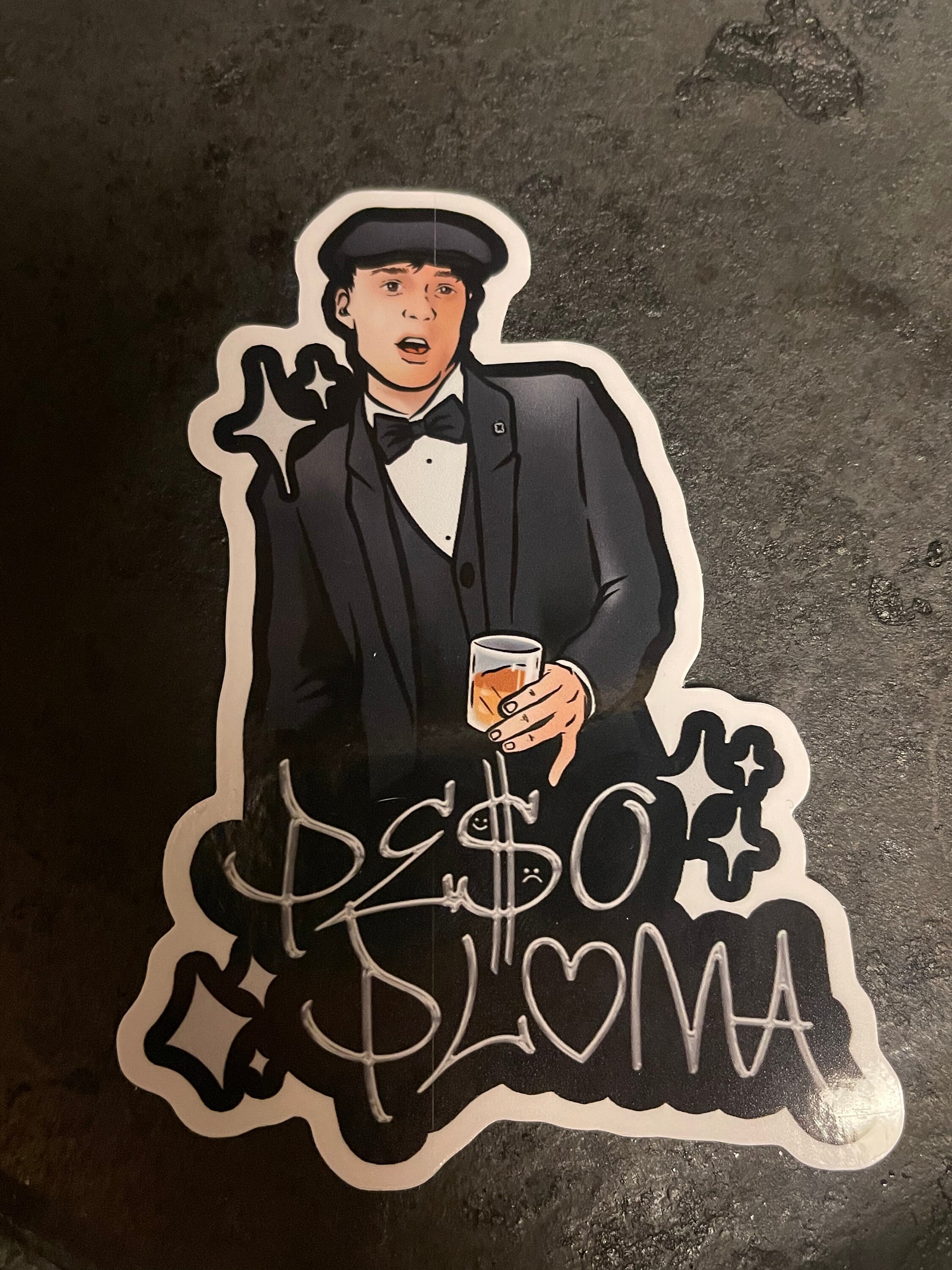 Peso Pluma Waterproof Laminated Water Bottle Sticker Car - Etsy