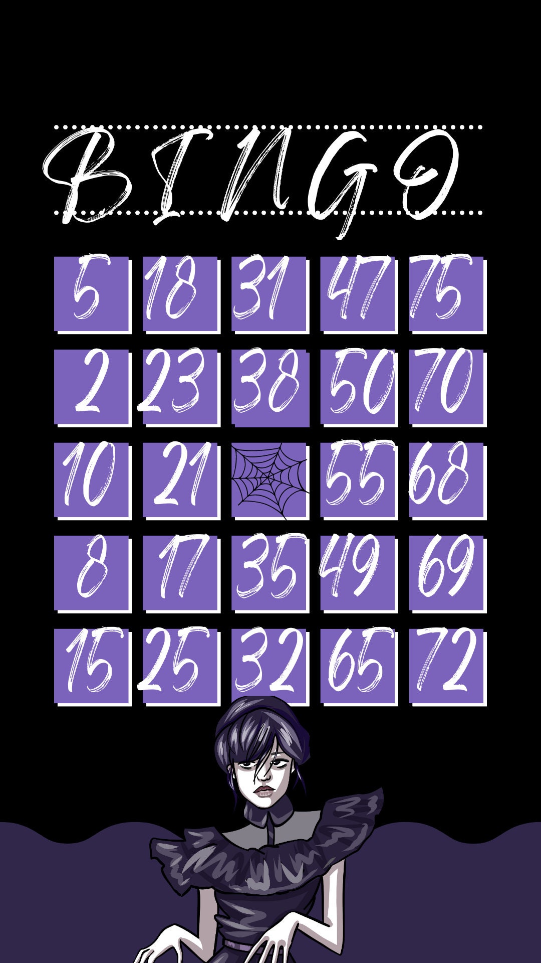 Themed Bingo Card - Etsy