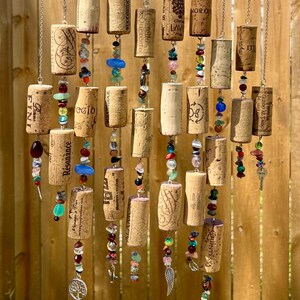 Wine Cork Wind Chimes - Etsy