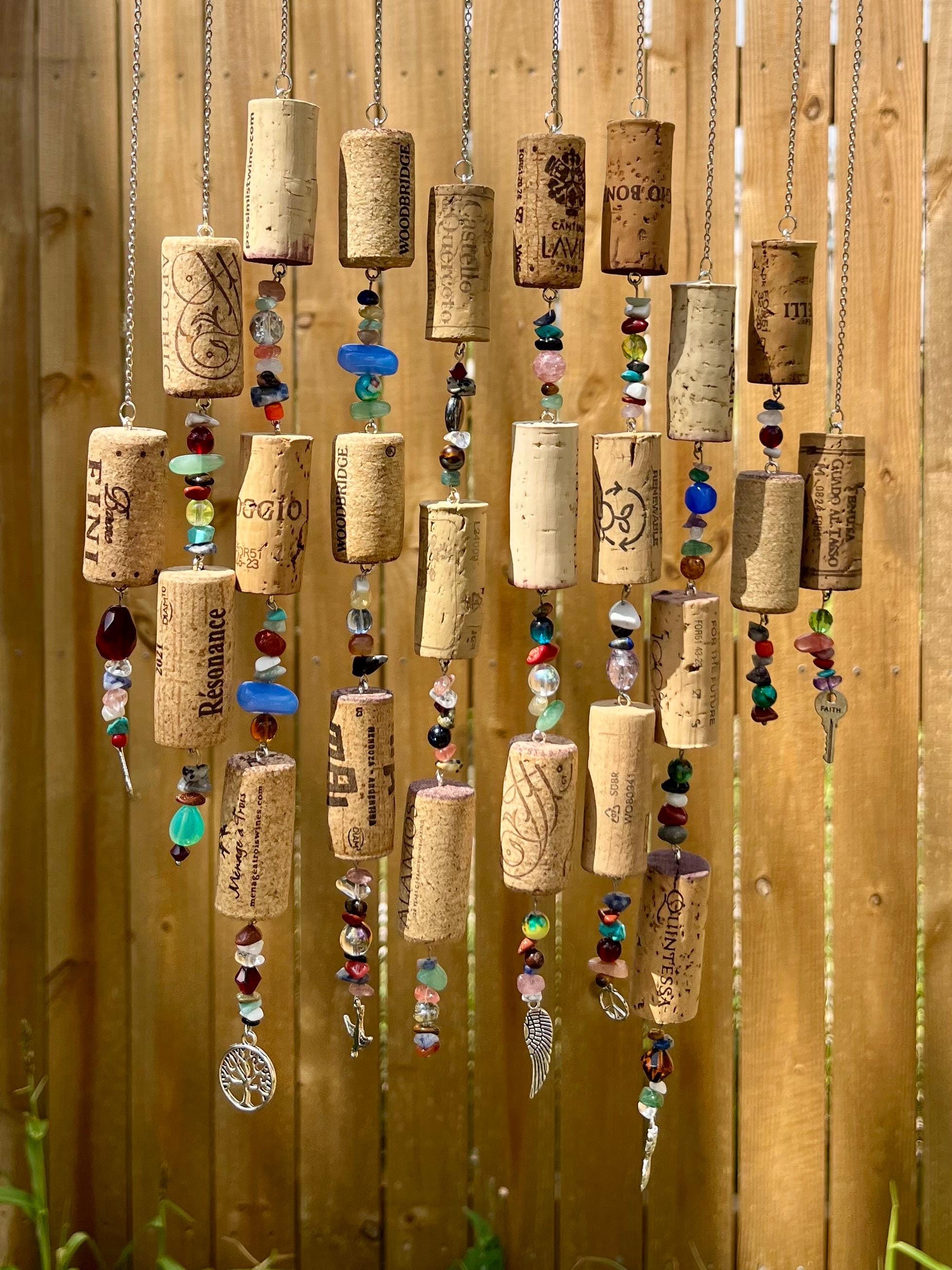 Wine Cork Wind Chimes - Etsy