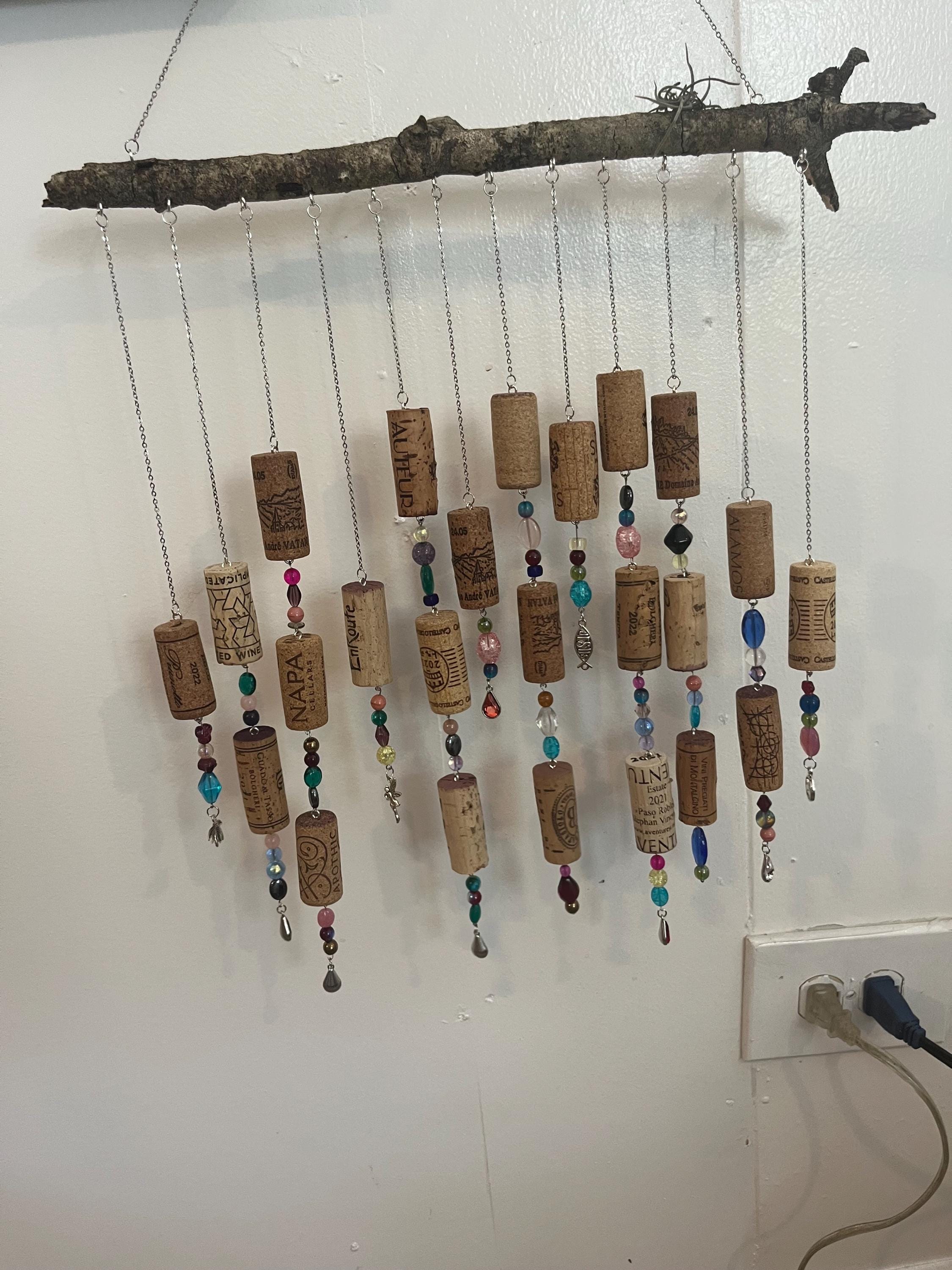 Wine Cork Wind Chimes - Etsy