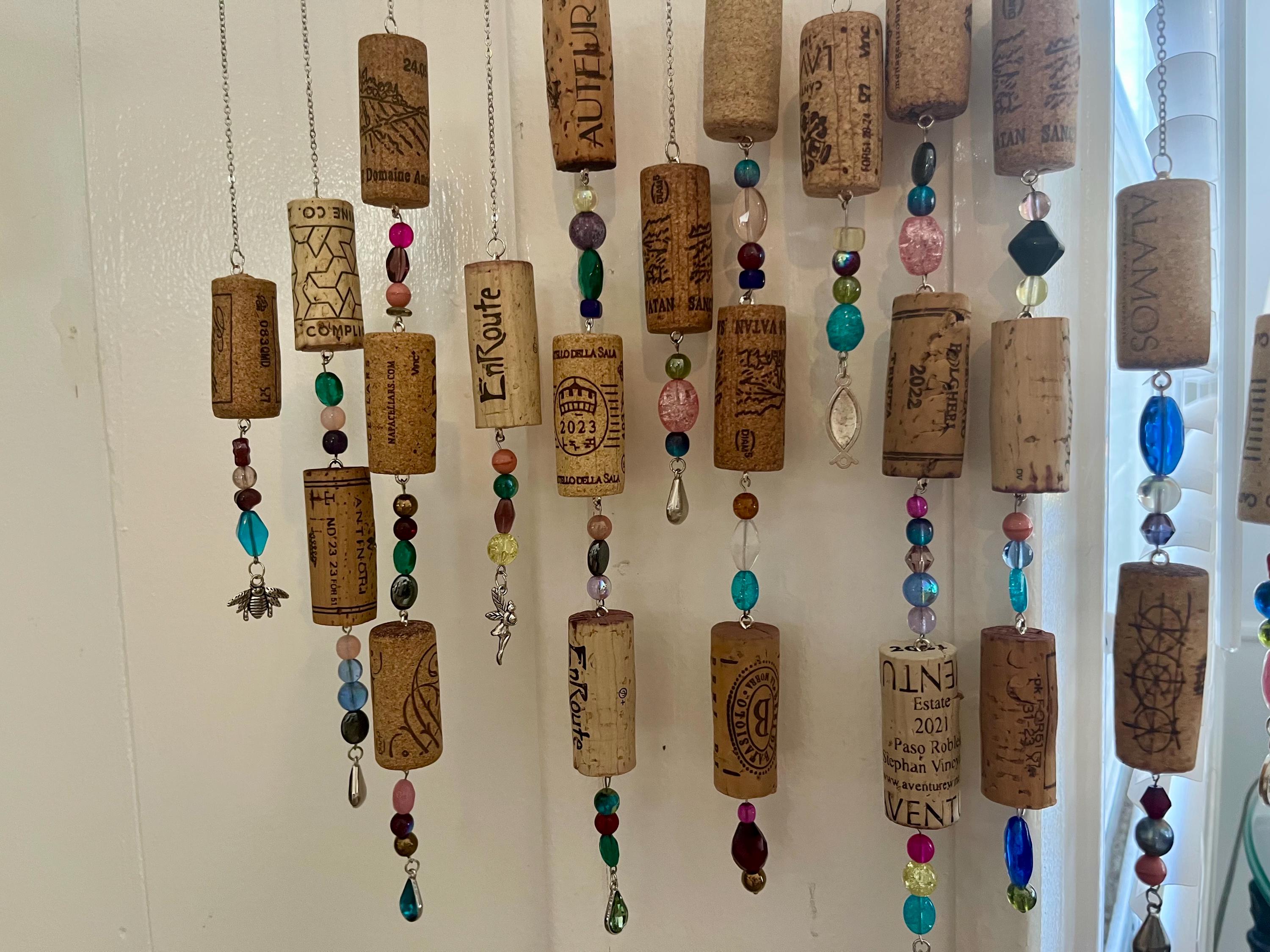 Wine Cork Wind Chimes - Etsy