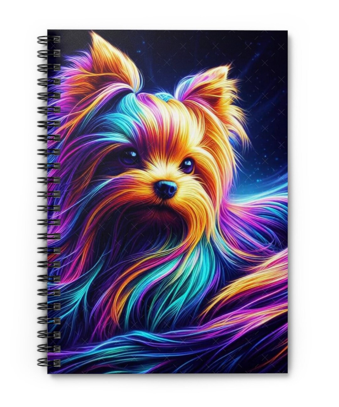Yorkie Spiral Notebook, Yorkie Notebook Gift, Yorkie Lover Gift, Yorkie ...