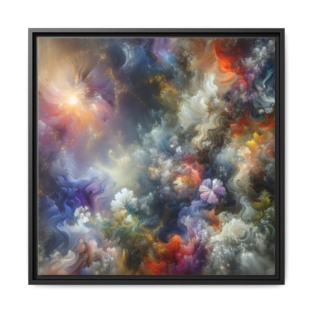 Smokey Abstract Art, Abstract Canvas, Modern Wall Art, Abstract ...