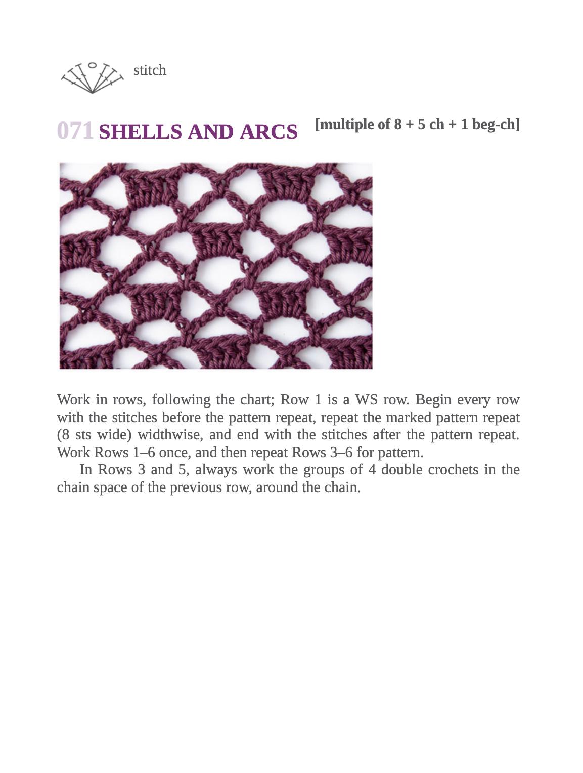 The New Crochet Stitch Dictionary: 440 Patterns for Textures, Shells, Bobbles, Lace, Cables ...