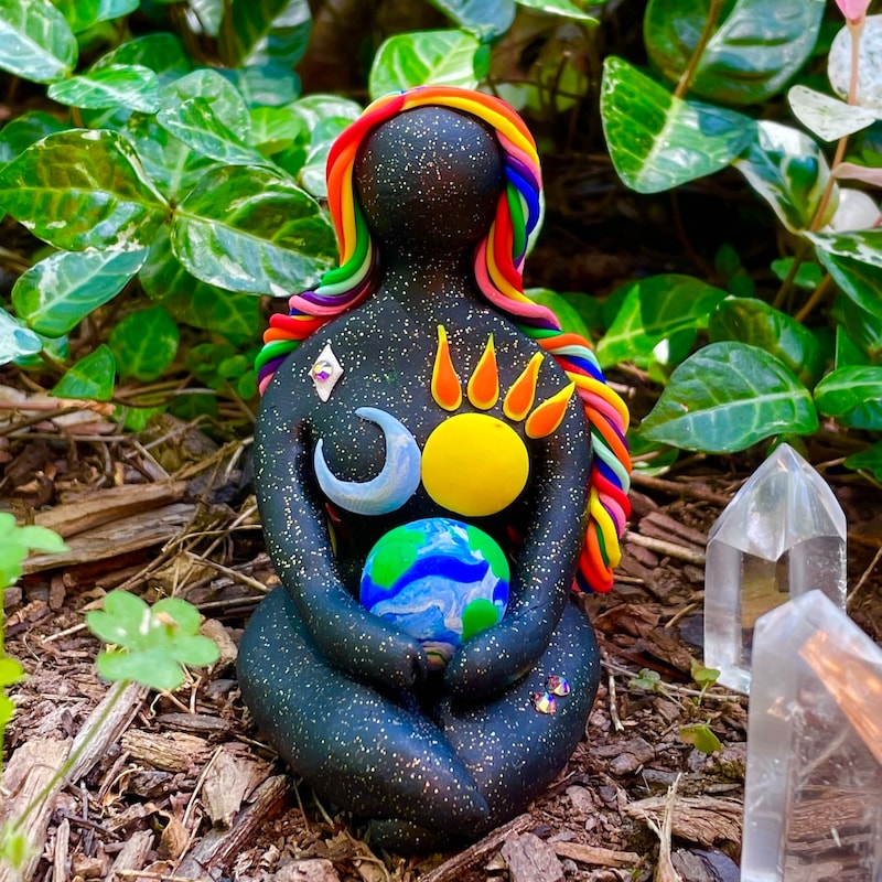 Clay Mother Earth Goddess - Etsy