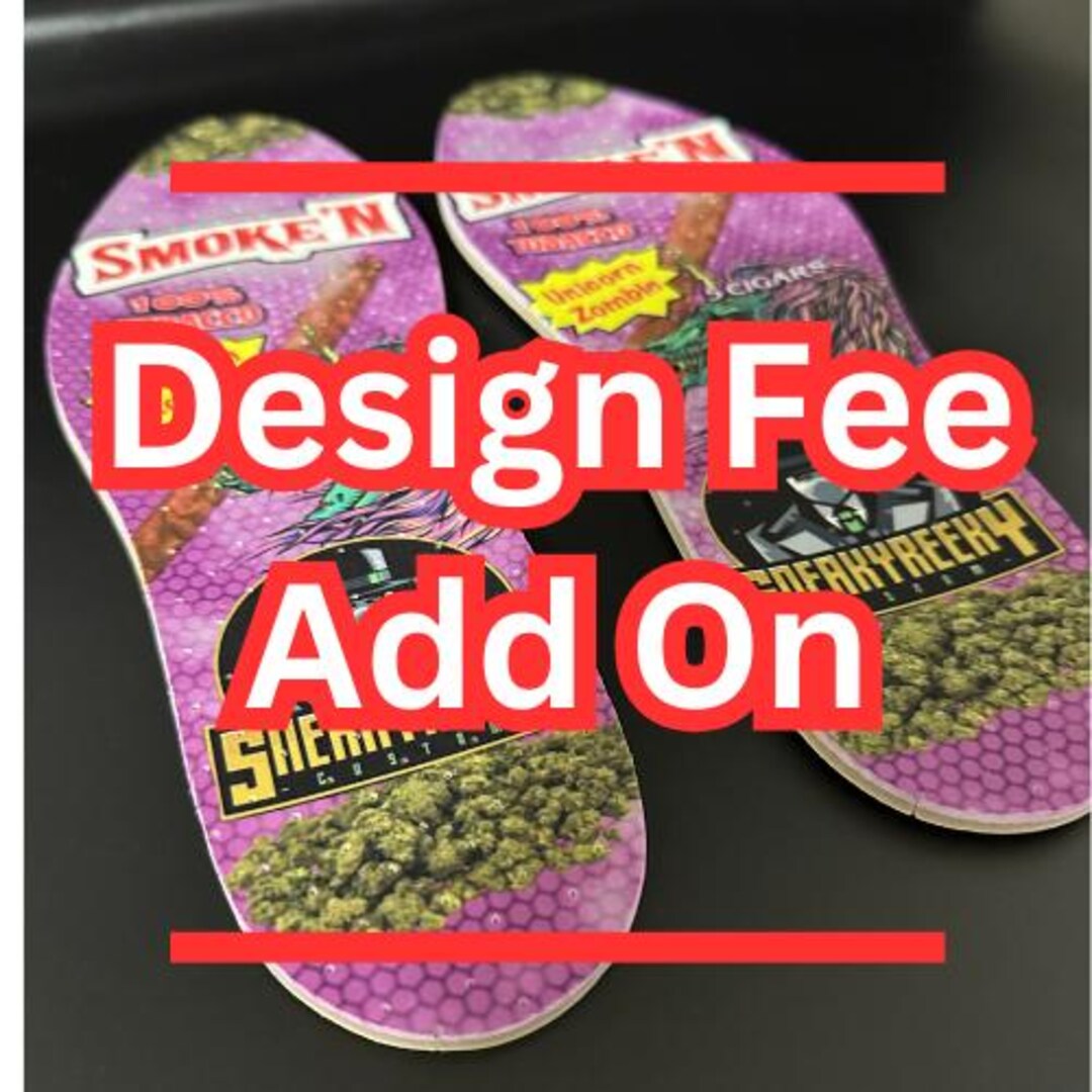 Design Fee Only - Add on to Insole or Custom Hang Tag - Etsy