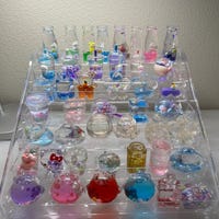 Liquid Keychain Water Filled Key Chain Liquid Shaker Liquid Motion ...