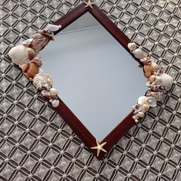 Seashell Mirror - Etsy