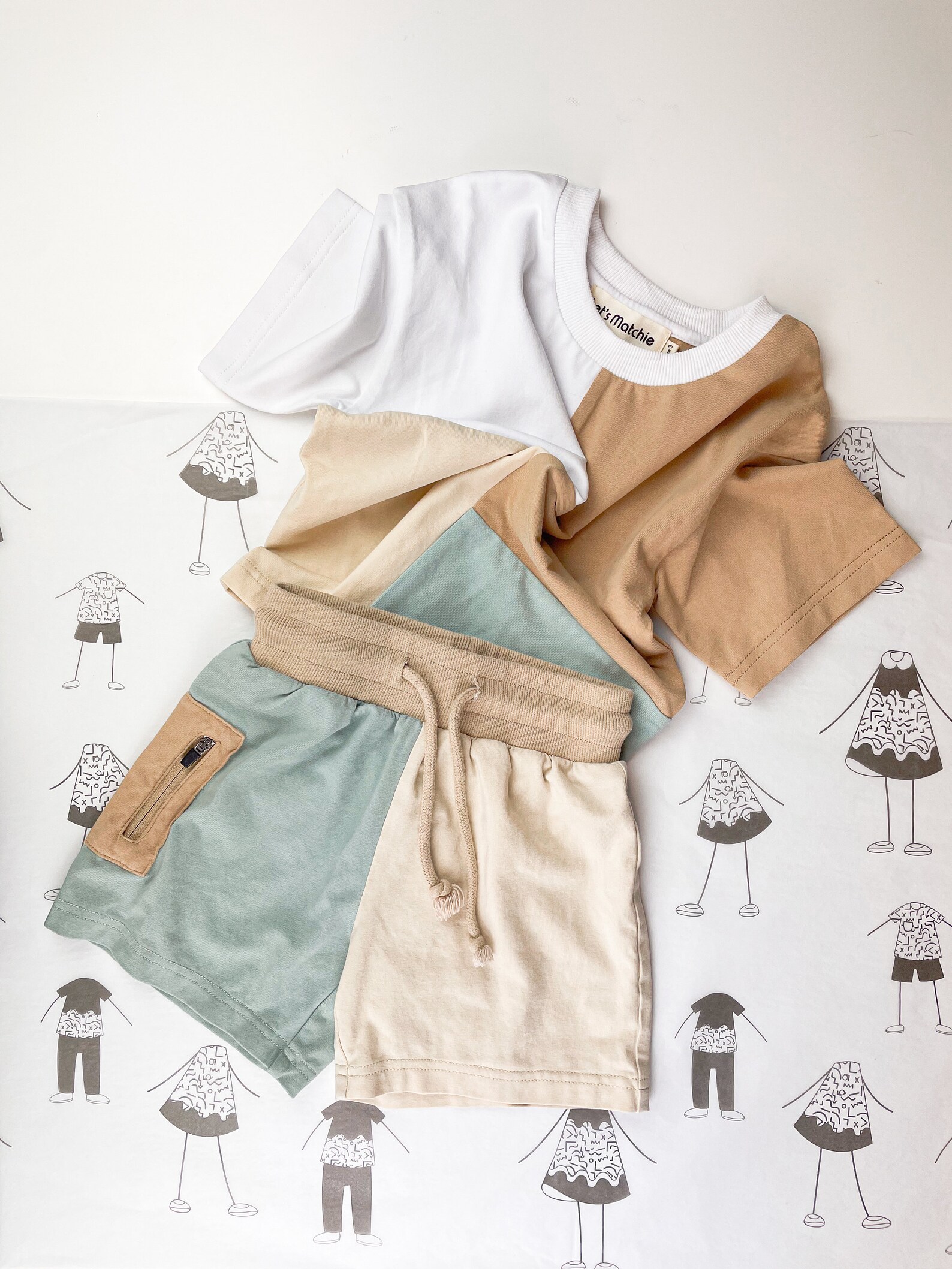 Matching Family Colorblock Outfit, Vacation Sets - Etsy