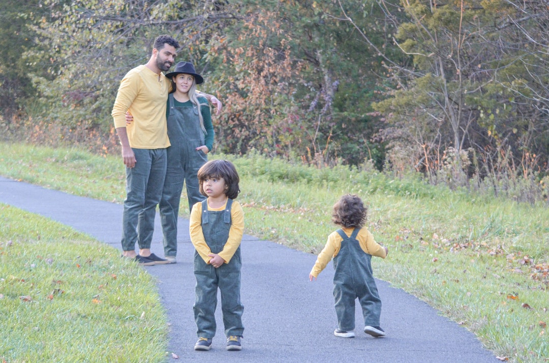 Matching Family Corduroy Jumpsuits, Fall Thanksgiving Outfits - Etsy