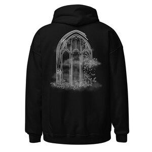 One Dark Window Embroidered Hoodie, Bookish Fantasy Merch - Etsy