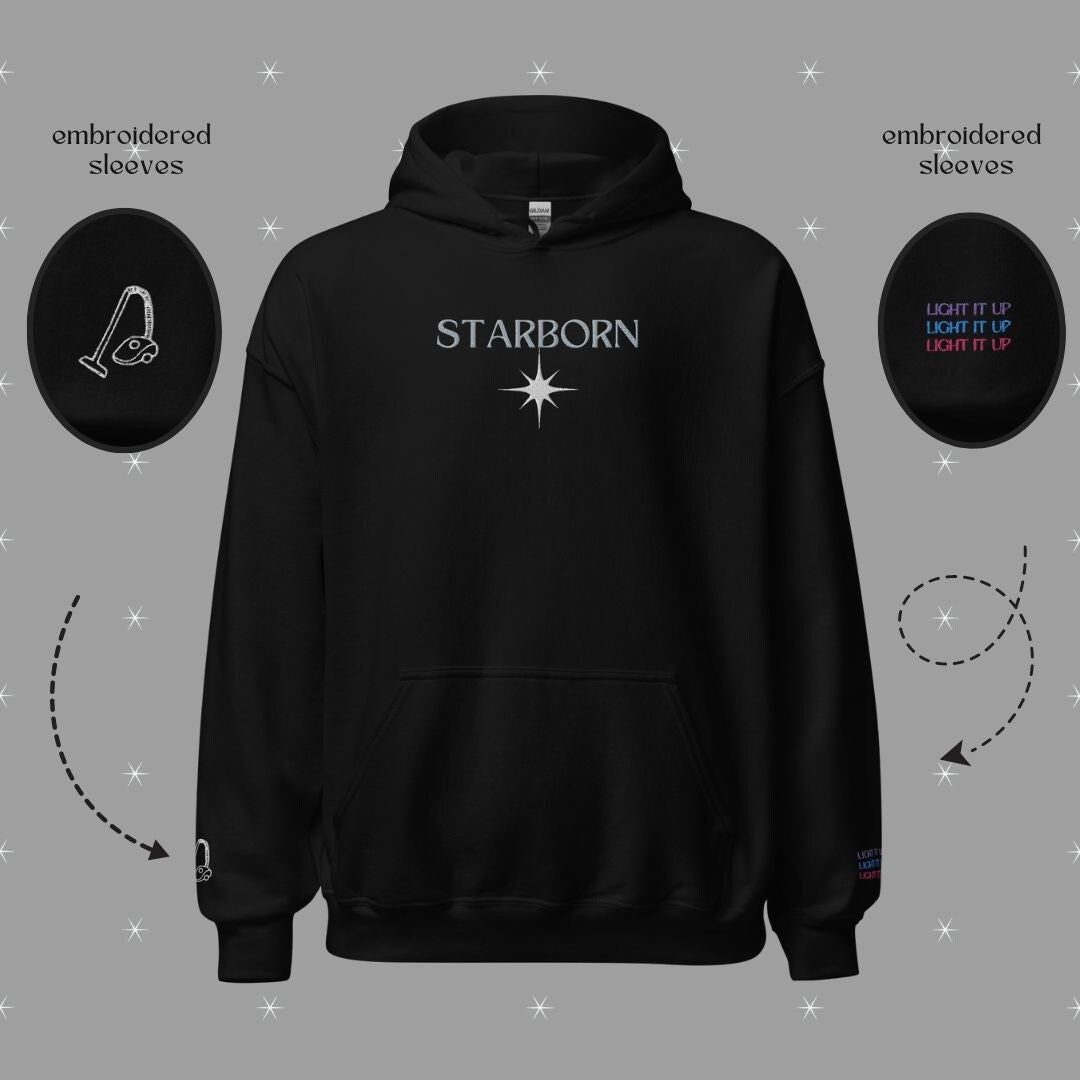 Crescent City Starborn Embroidered Hoodie, SJM Bookish Merch - Etsy