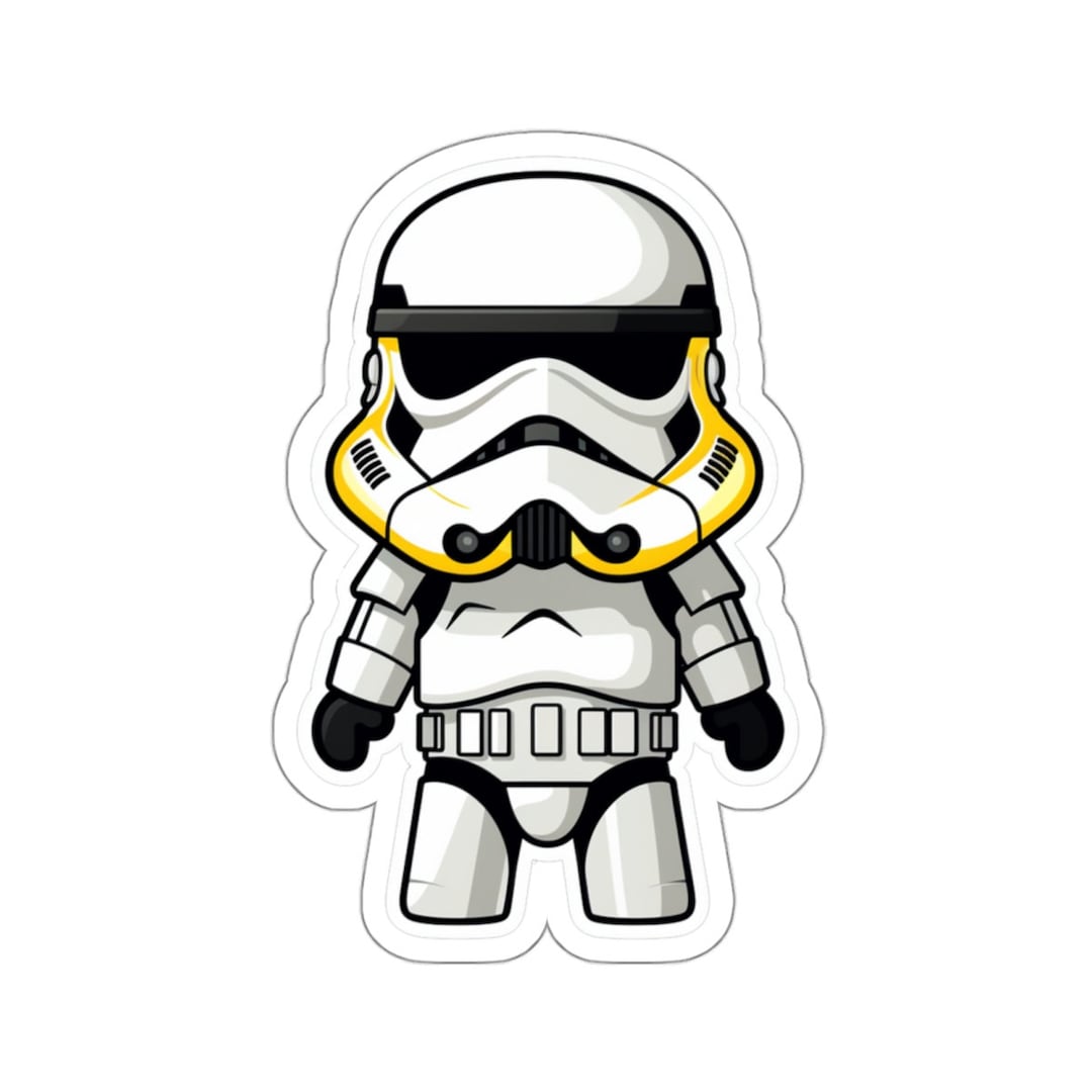 Stormtrooper Sticker Star Wars Decal for Fans Gift Idea for Star Wars ...