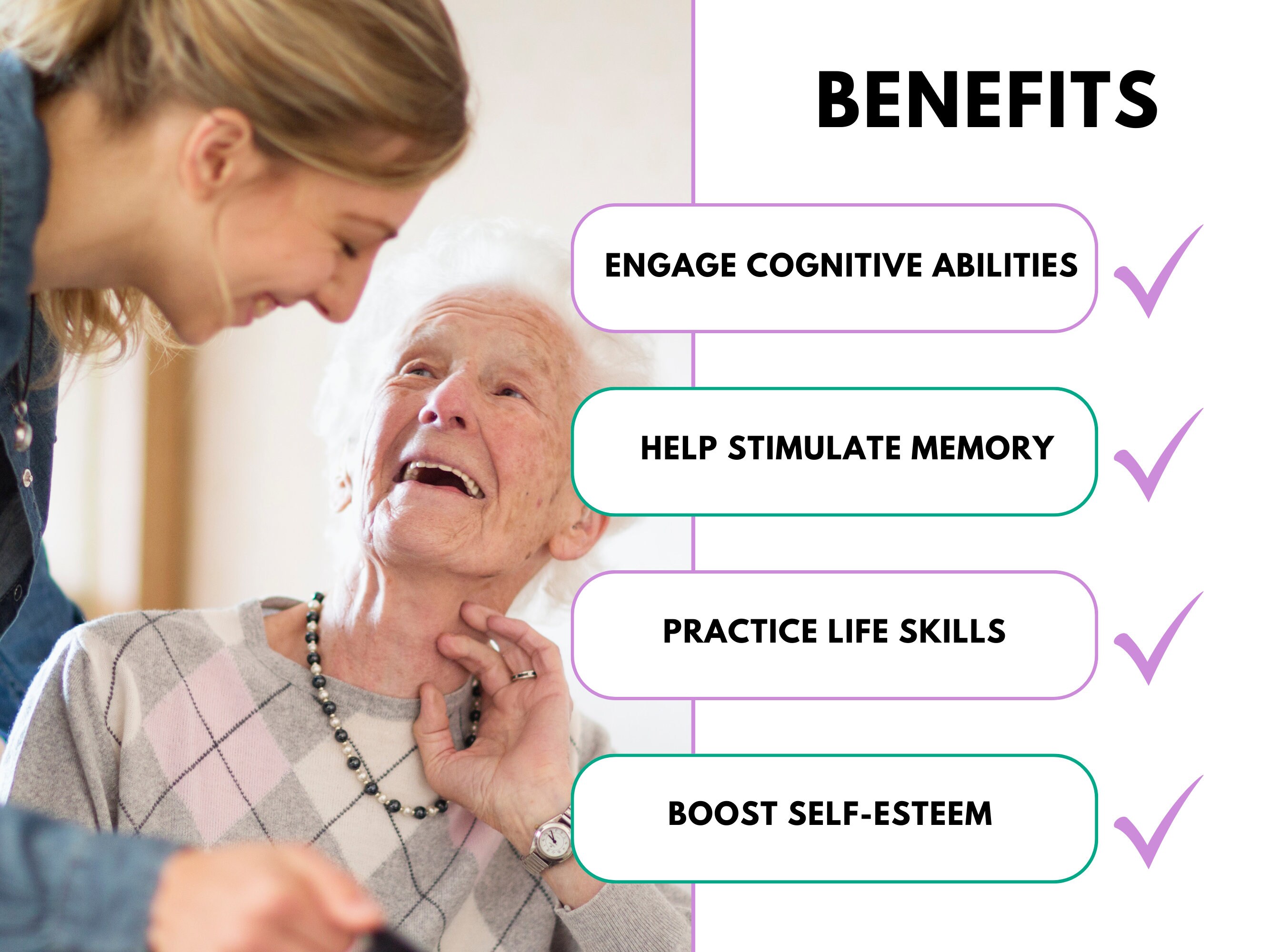 Printable Activity Sheets Alzheimer's & Dementia Care Senior Games and ...