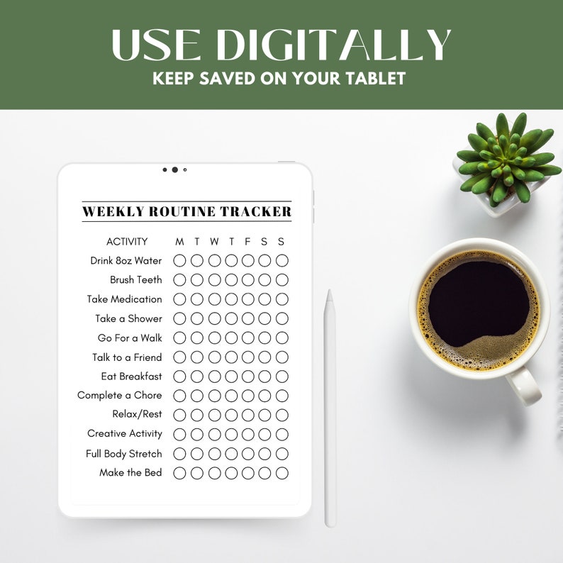 Printable Routine Tracker for Dementia or Alzheimer's Care | US ...