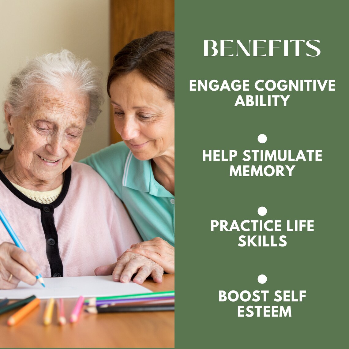 Printable Activity Sheets | Alzheimer's & Dementia Care | Senior Games ...