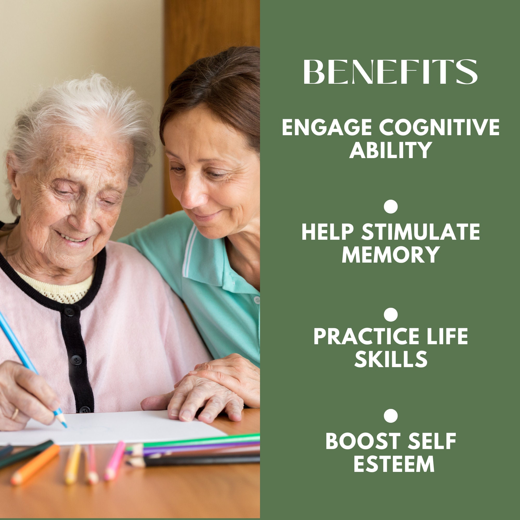 Printable Activity Sheets | Alzheimer's & Dementia Care | Senior Games ...