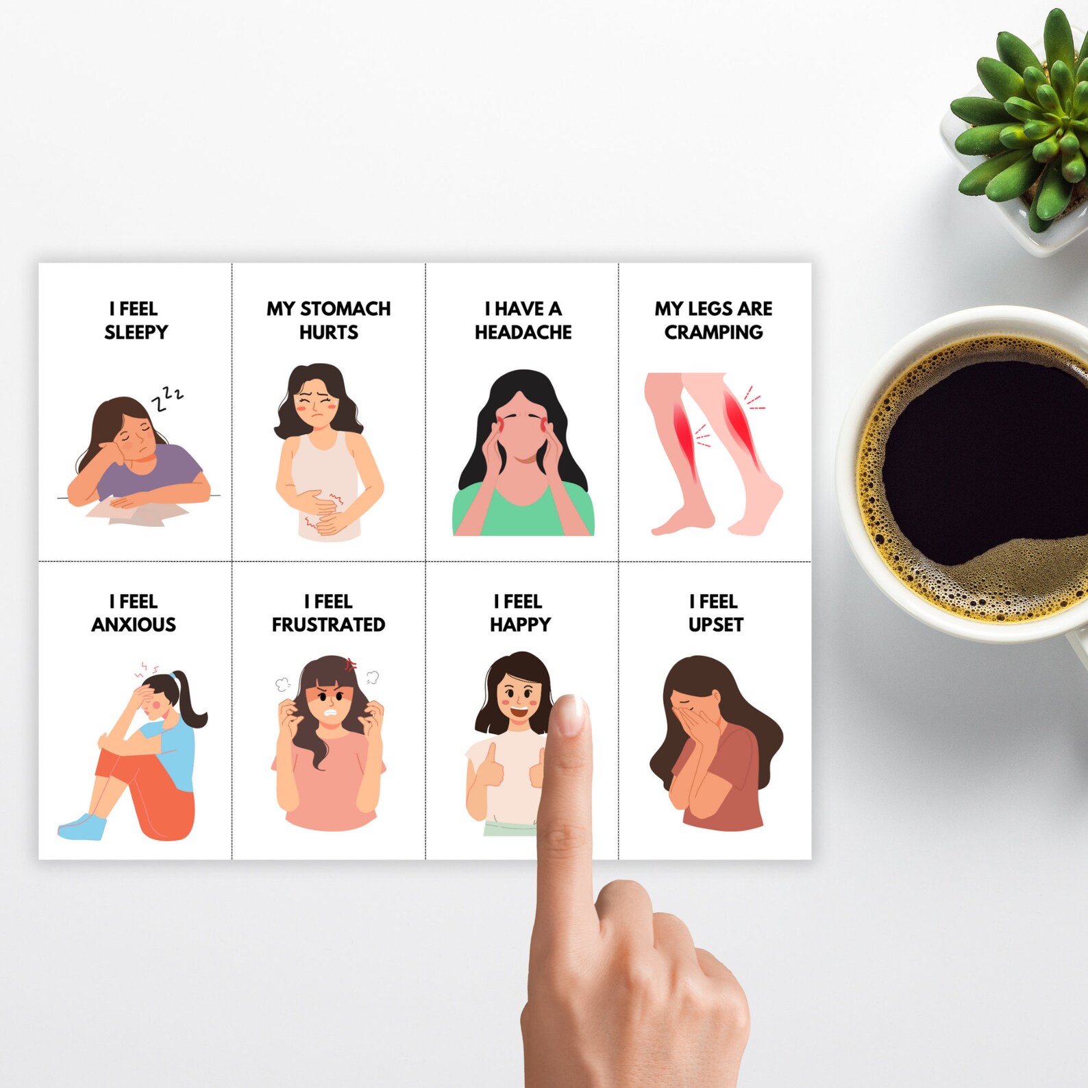 Non-verbal Communication Cards: Emotions, Needs, Activities (PDF) - Etsy