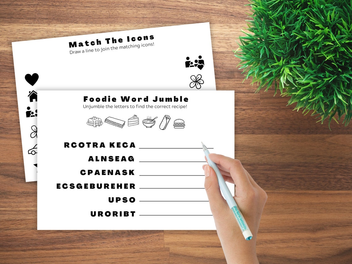 Printable Activity Sheets | Alzheimer's & Dementia Care | Senior Games ...