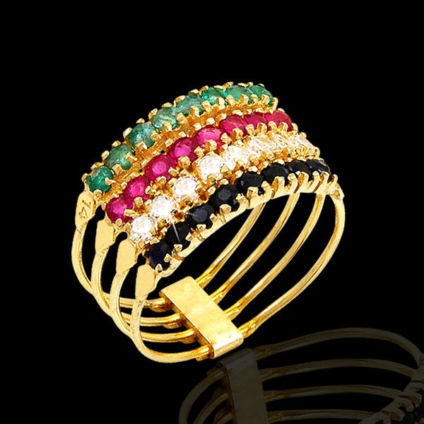 Turkish Harem Ring - Etsy