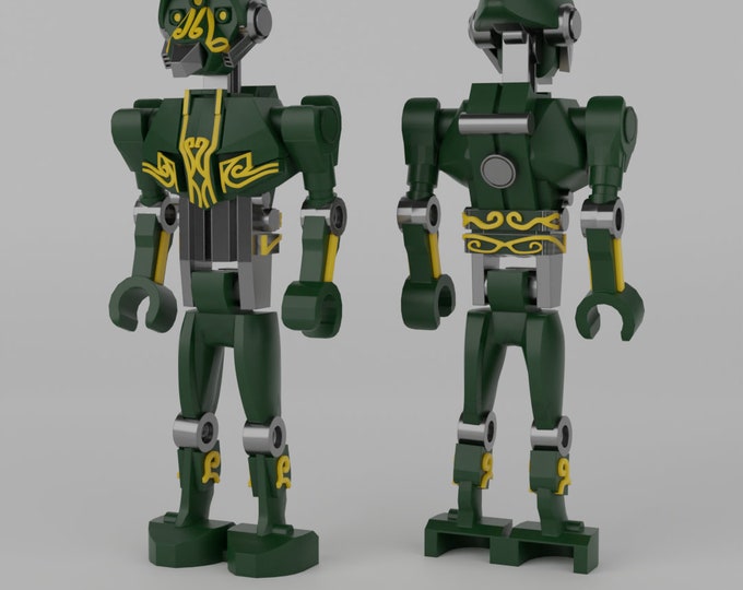 Custom Super Tactical Droid, Kalani, Space Wars Minifigure - Etsy