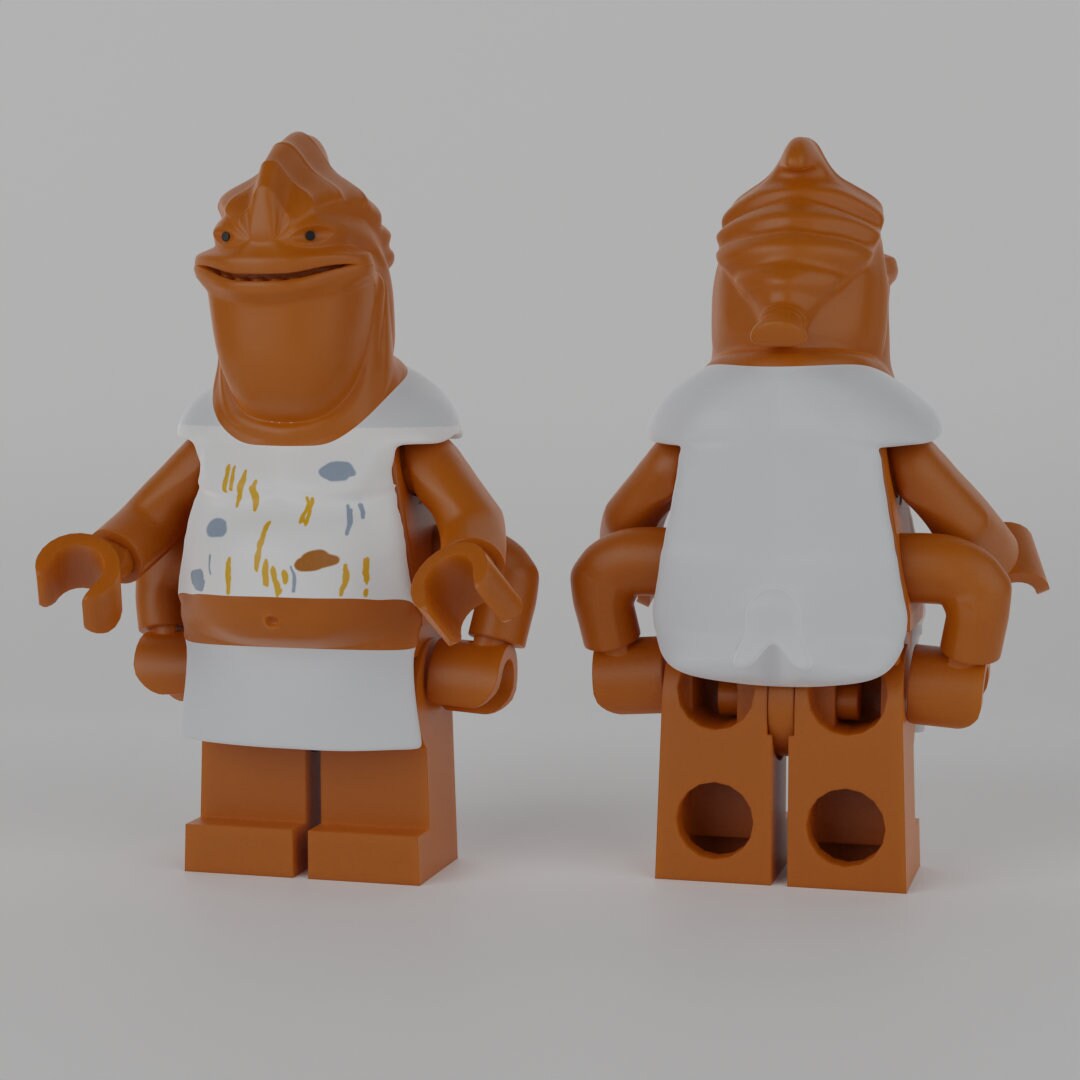 Custom Dexter, Realistic Version, Space Wars Minifigure - Etsy