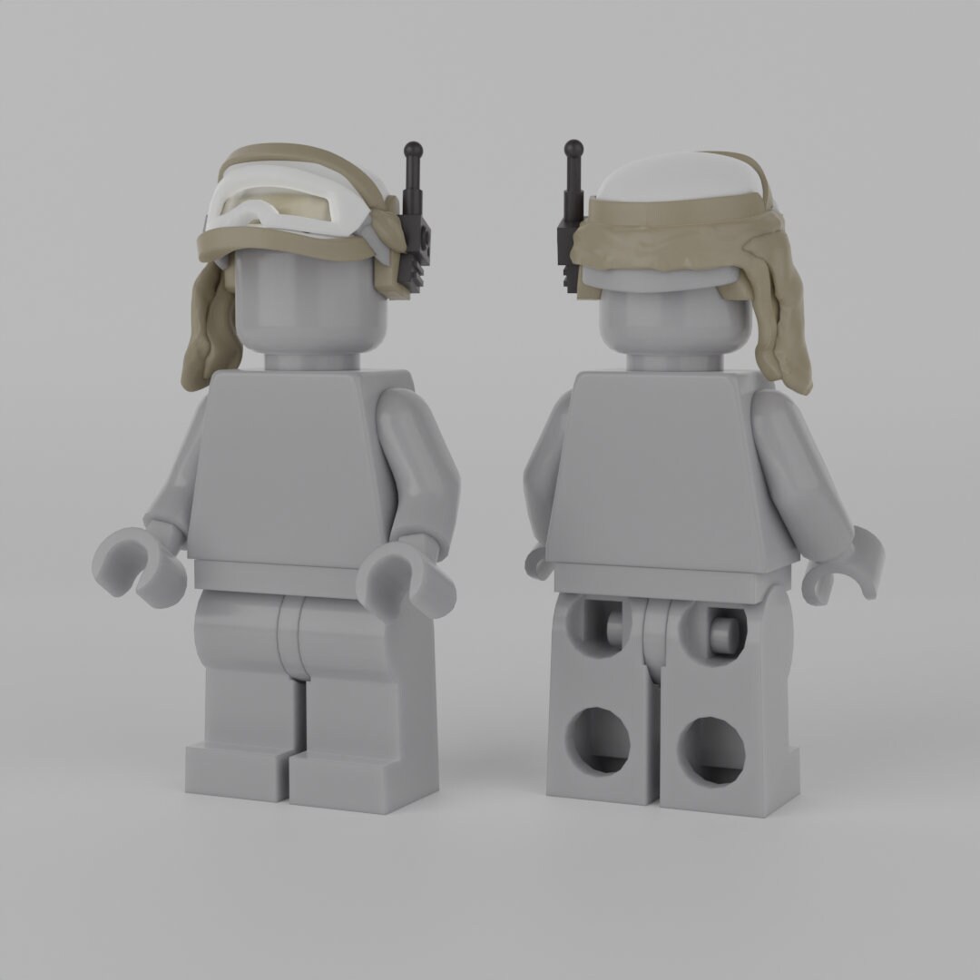Custom Cold Luke Helmet, Space Wars Minifigure - Etsy UK
