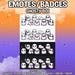9 Ghosty Boi Emotes/badges Bundle Pack - Twitch, Youtube, Discord ...