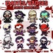 12 Creepy Character Emotes/badges Bundle Pack - Twitch, Youtube ...