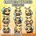 9 Buzzing Bee Emotes/badges Bundle Pack - Twitch, Youtube, Discord ...