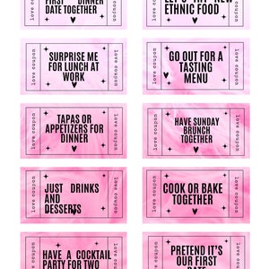 Printable Love Coupon Book for Couples| Editable Canva Template ...