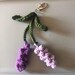 Lavender Keychain, Accessory - Etsy