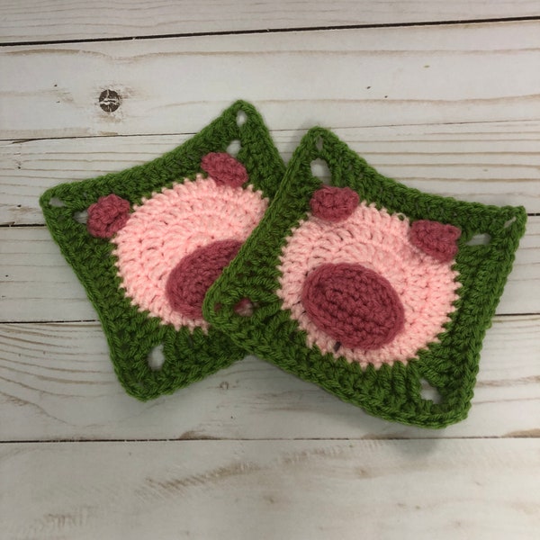 Crochet Pig Coasters - Etsy