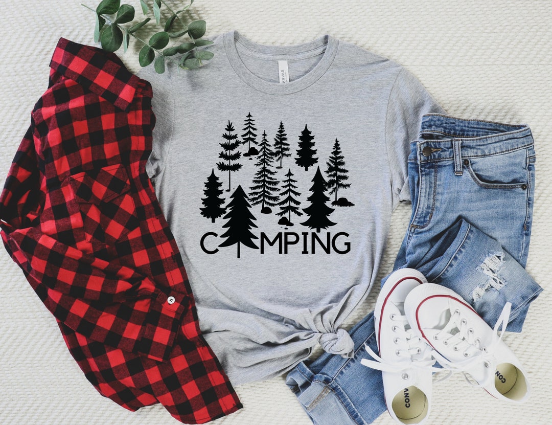 Camping Tee, Family Camping Trip Shirt, Hiking Tshirt - Etsy