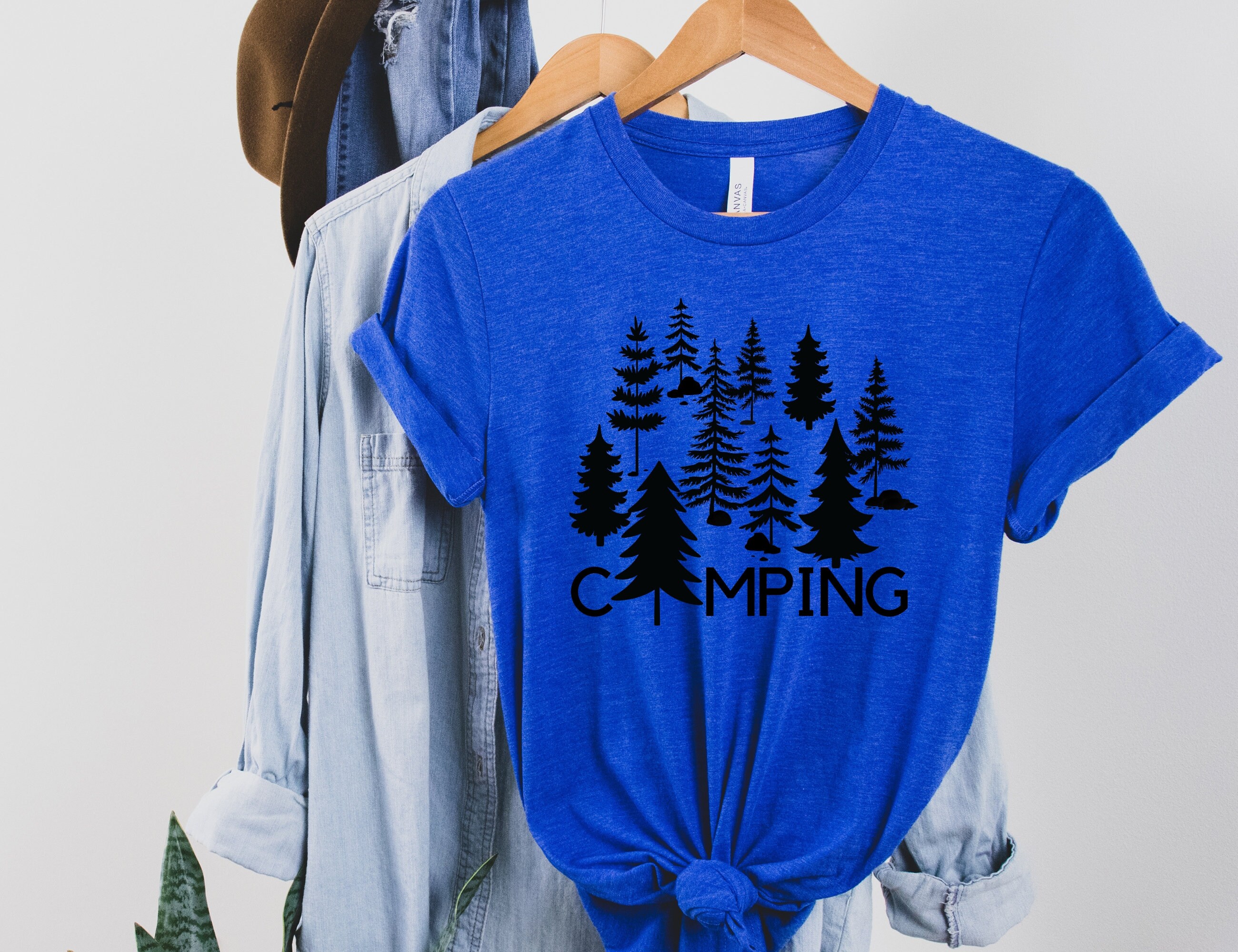 Camping Tee, Family Camping Trip Shirt, Hiking Tshirt - Etsy