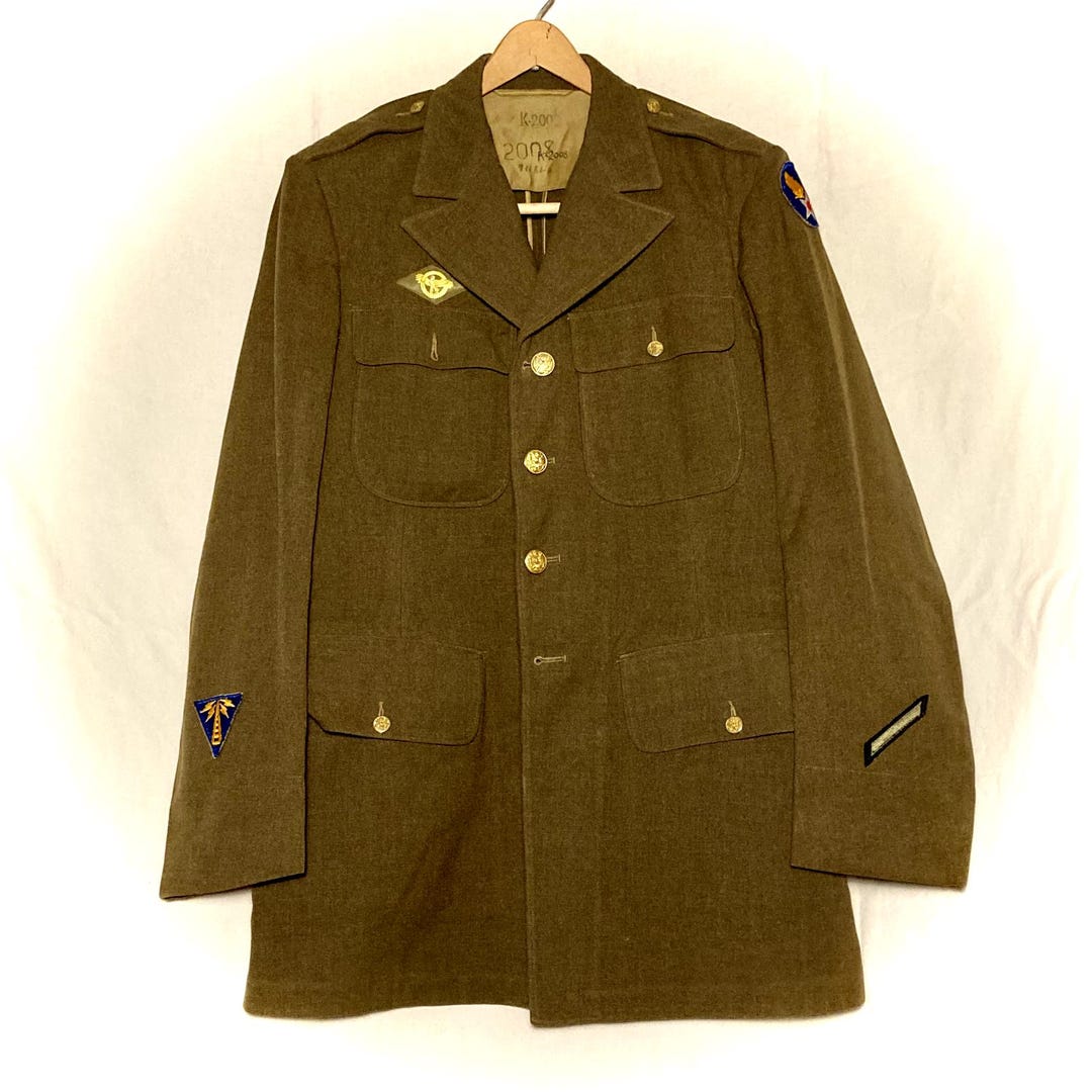 Vintage US Air Force Service Coat - Communications Specialist/honorable ...