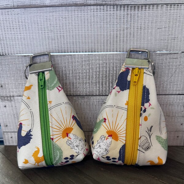 Coin Purse Key Fob - Etsy