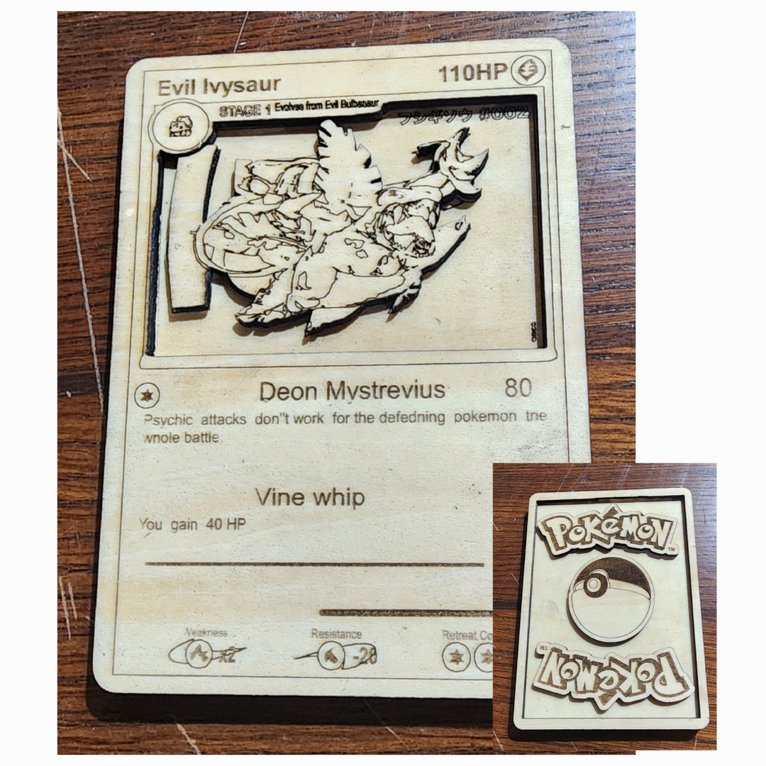 Evil Ivysaur SVG and DXF Download - Etsy