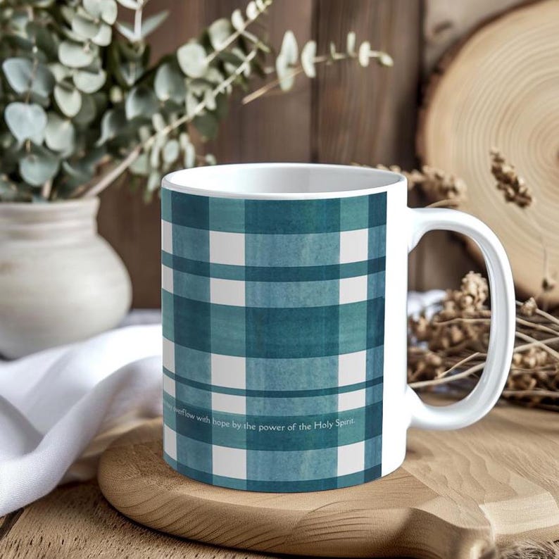 Coffee Mug With Bible Verse Romans 15:13 or Add Your Favorite Bible ...