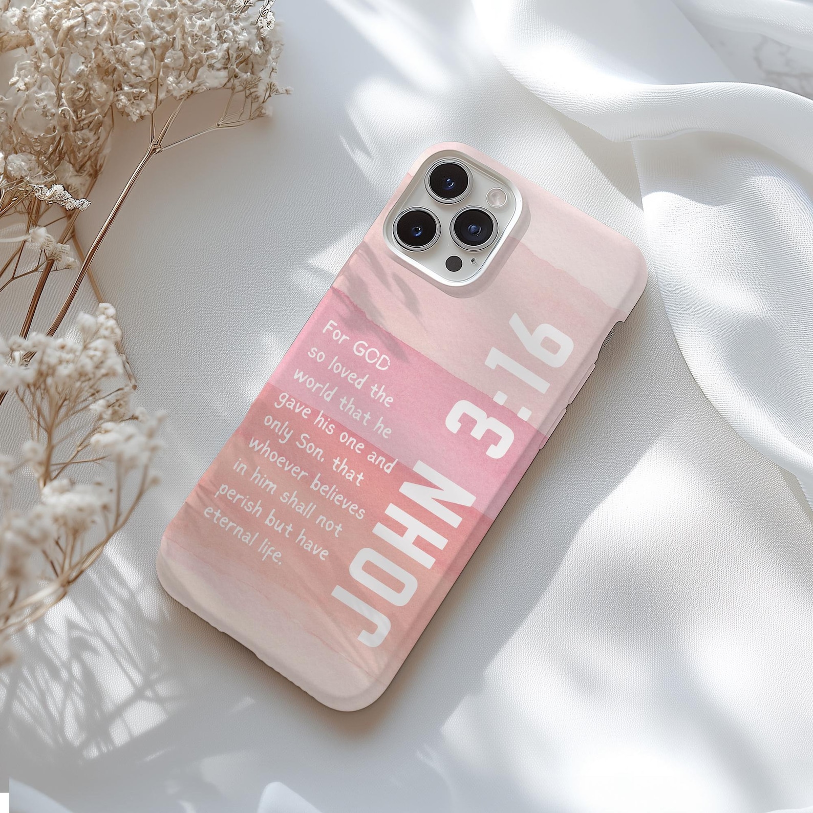 Personalized Custom Bible Verse iPhone Case, Tough Phone Case for ...